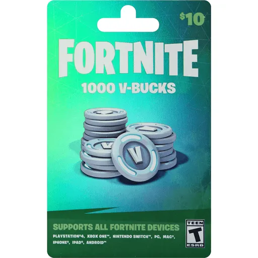 $8.99/$10.00 1000 Vbucks Fortnite Gift Card V-bucks - Instant Delivery ...