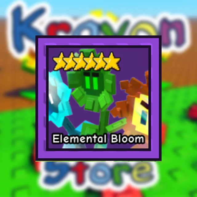 Elemental Bloom | Garden Tower Defense - Roblox Game Item - Gameflip