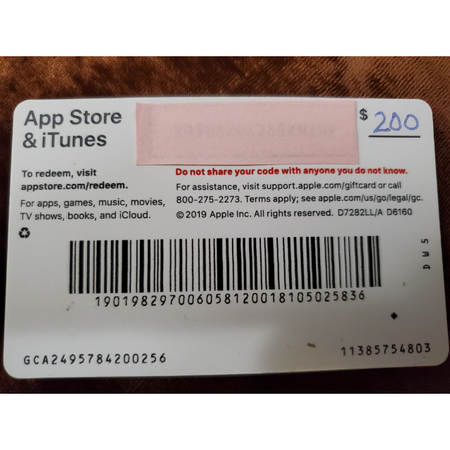 4 $200.00 ITunes Cards - iTunes Gift Cards - Gameflip