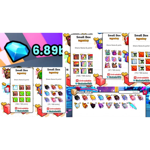 PS99 Inventory 36B+ - Pet Simulator 99 Game Item - Gameflip