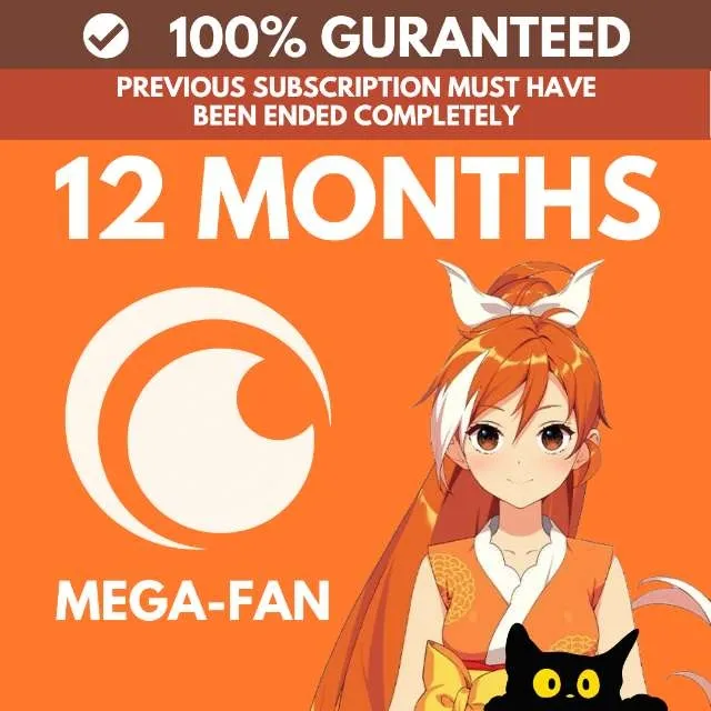 Crunchyroll Mega Fan - Other Game Item - Gameflip