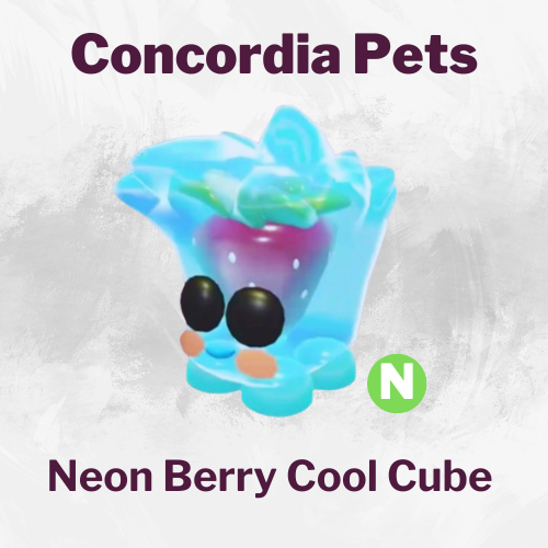 Berry Cool Cube Neon - Adopt Me Game Items - Gameflip