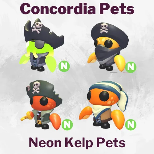 Neon Kelp Captain, Hunter, Raider, C - Adopt Me Game Item - Gameflip