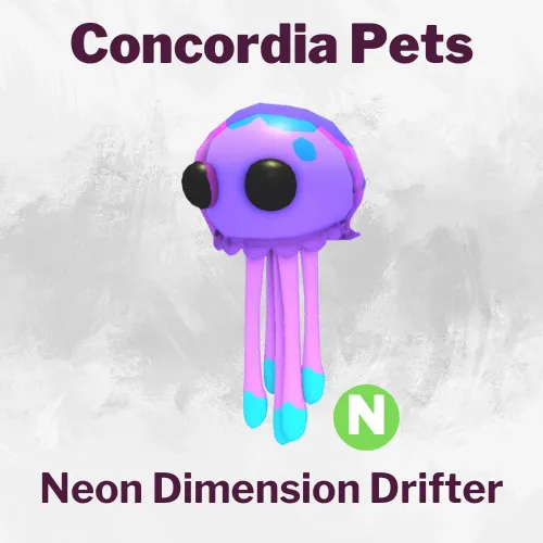 Neon Dimension Drifter - Adopt Me Game Item - Gameflip