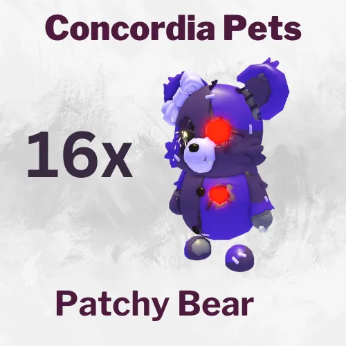 Patchy Bear - Adopt Me Game Item - Gameflip