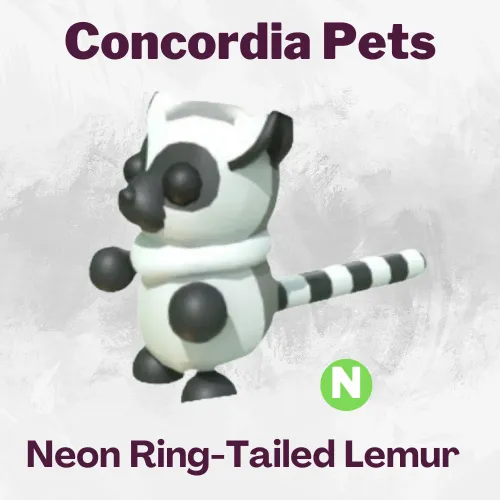 Ring-Tailed Lemur - Adopt Me Game Item - Gameflip