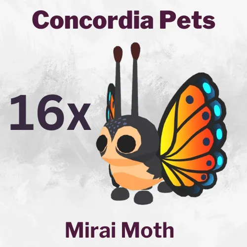 Mirai Moth - Adopt Me Game Item - Gameflip