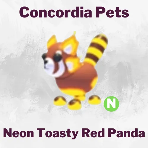 Toasty Red Panda - Adopt Me Game Items - Gameflip