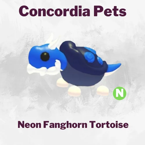 Fanghorn Tortoise Neon - Roblox Game Items - Gameflip