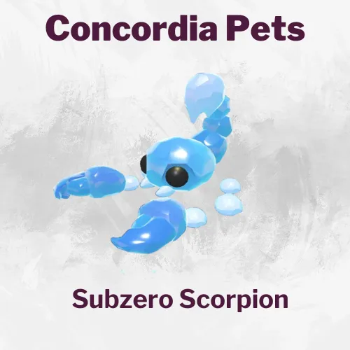 Subzero Scorpion - Adopt Me Game Item - Gameflip
