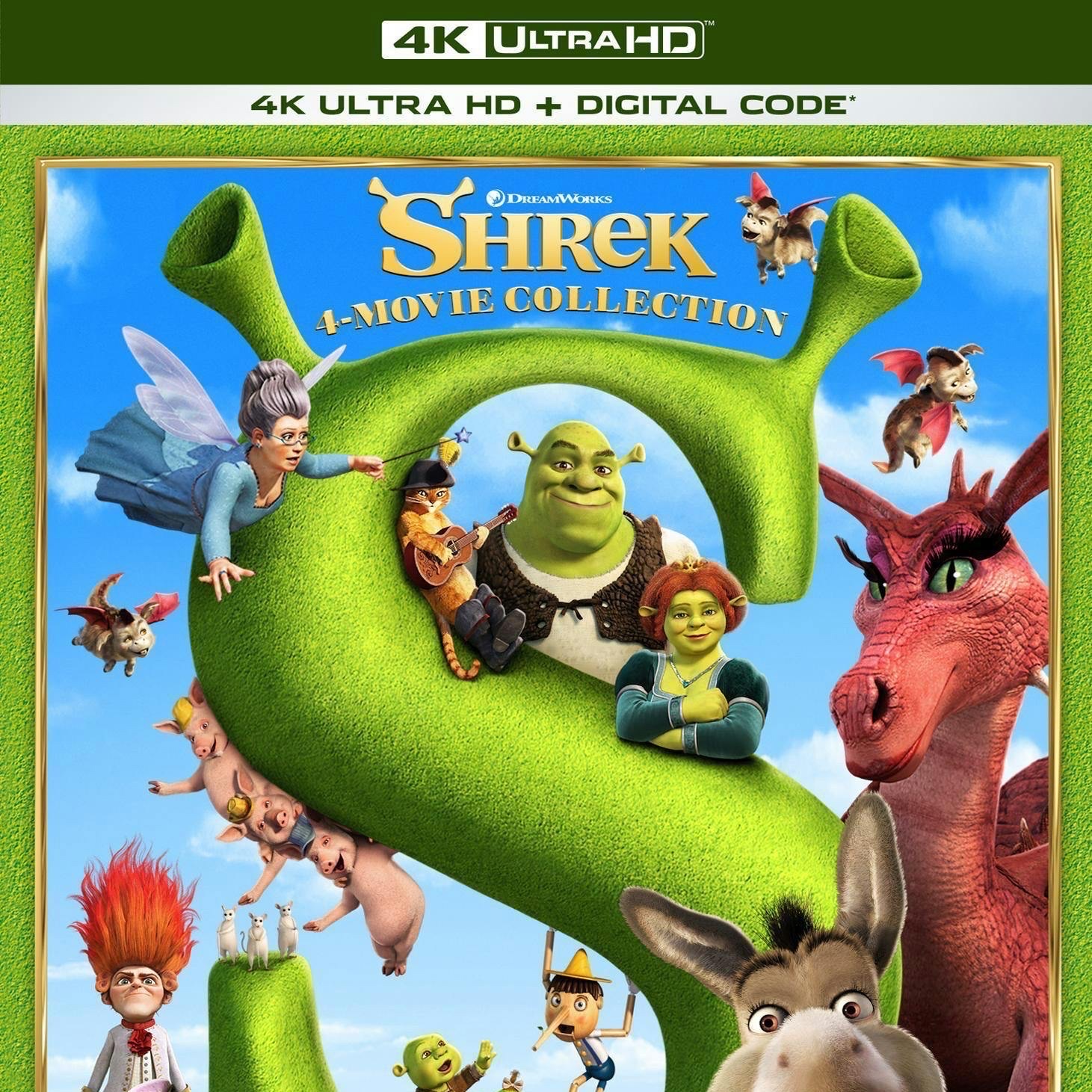Shrek: 4-Movie Collection - Digital Movies - Gameflip