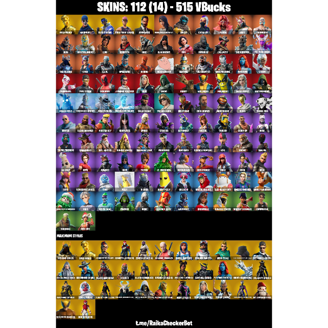 Stacked og stw fortnite skins - Game Item - Gameflip