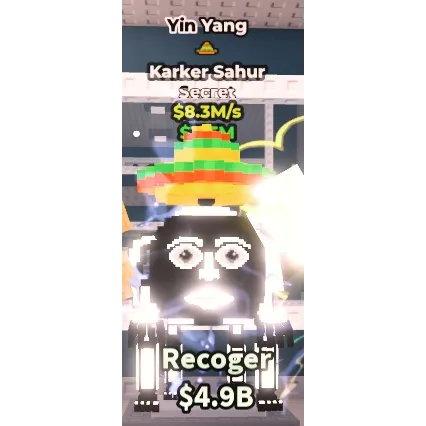 KARKER SAHUR YIN YANG 8.3M/S - STEAL A BRAINROT - FAST DELIVERY - Steal ...