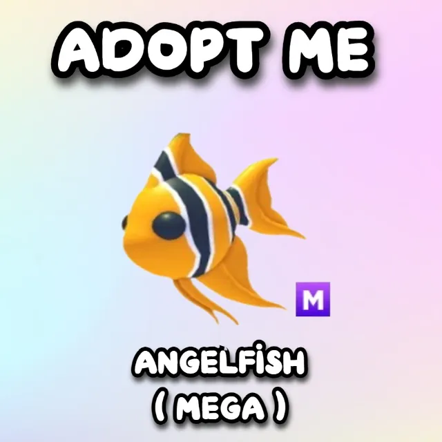 Mega Angelfish Adopt Me - Game Items - Gameflip