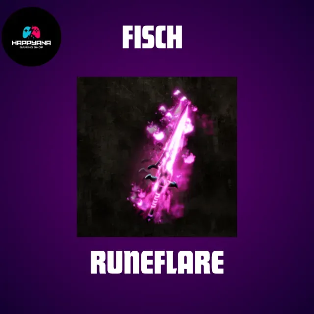 RuneFlare Rod Skin - Fisch - Roblox Game Item - Gameflip
