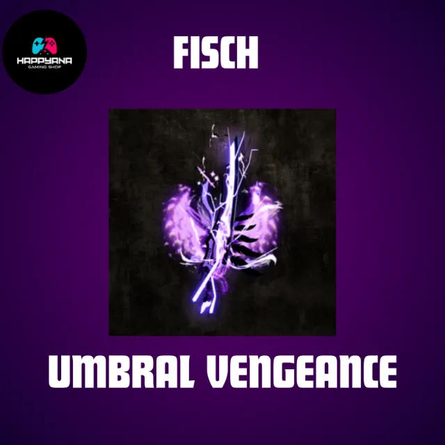 Umbral Vengeance Rod Skin - Fisch - Roblox Game Item - Gameflip