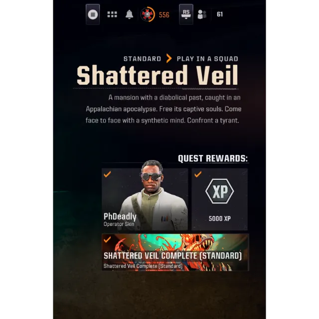 Shattered Veil Calling Card - Easter Egg Carry - Black Ops 6 Zombies ...