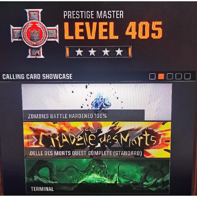 Citadelle Des Morts Calling Card - Easter Egg - BO6 Zombies - Co-op ...