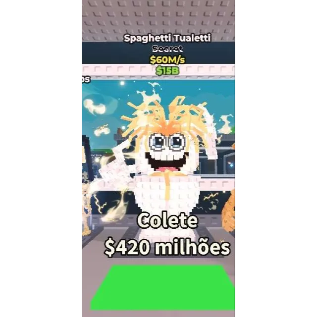 Spaghetti Toaletti 60m/s - Steal And Brainrot - Steal a Brainrot Game ...