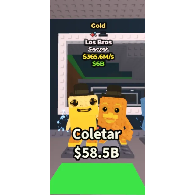 Los Bros Gold 365.5m/s - Steal a Brainrot Game Item - Gameflip
