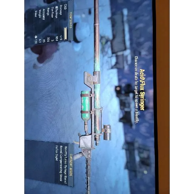 Weapon | Bloatfly Syringer - Fallout 76 Game Item - Gameflip