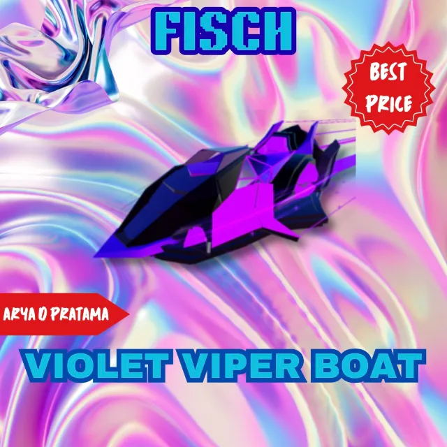VIOLET VIPER BOAT - Fisch Game Item - Gameflip
