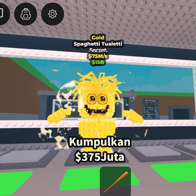 GOLD SPAGHETTI TUALETTI - Steal a Brainrot Game Item - Gameflip