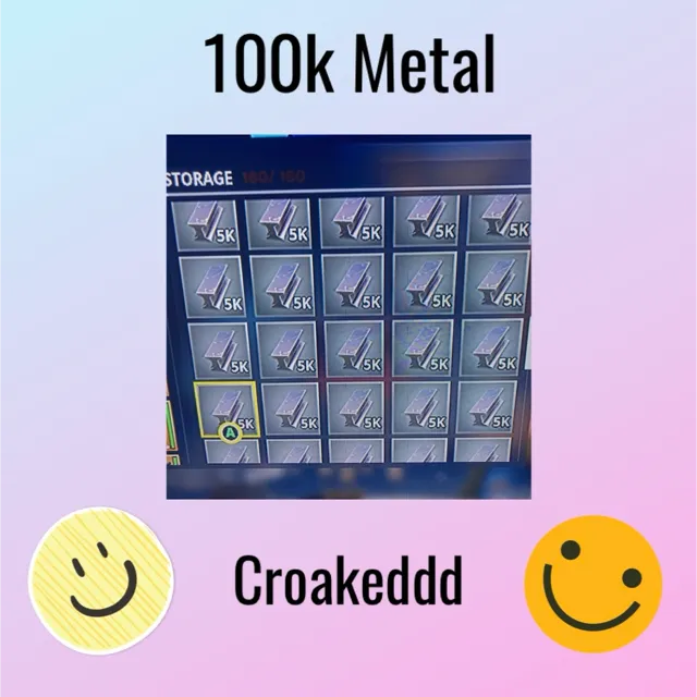 Bundle | 100K Metal - Fortnite Game Items - Gameflip