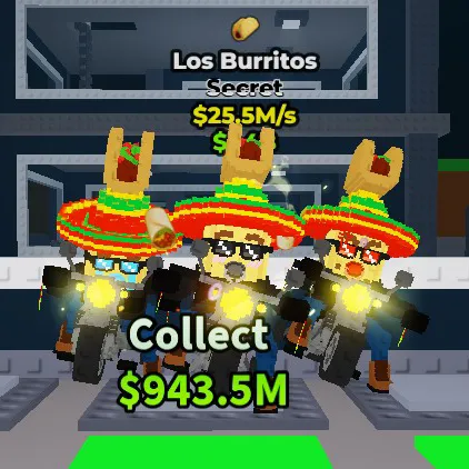 Los Burritos - Steal a Brainrot Game Item - Gameflip