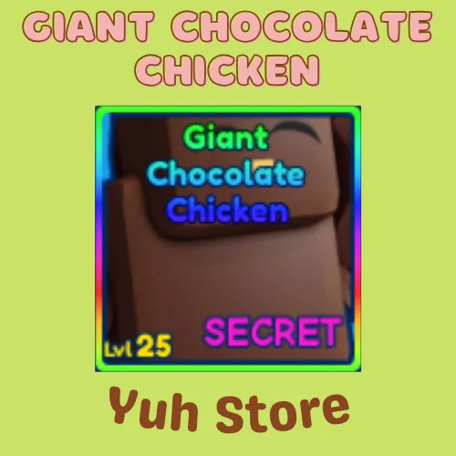 Giant Chocolate Chicken Bgsi - Game Item - Gameflip