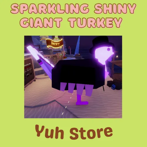 Sparkling Shiny Giant Turkey Fisch - Other Game Items - Gameflip