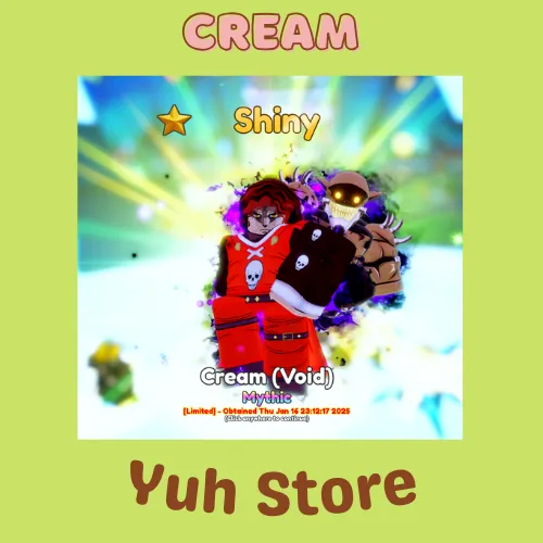 Shiny Cream (Void) AA - Roblox Game Item - Gameflip