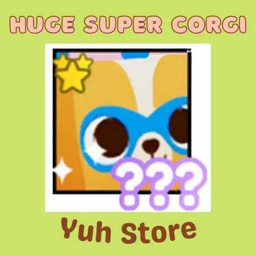 Huge Super Corgi - Pet Simulator Game Item - Gameflip