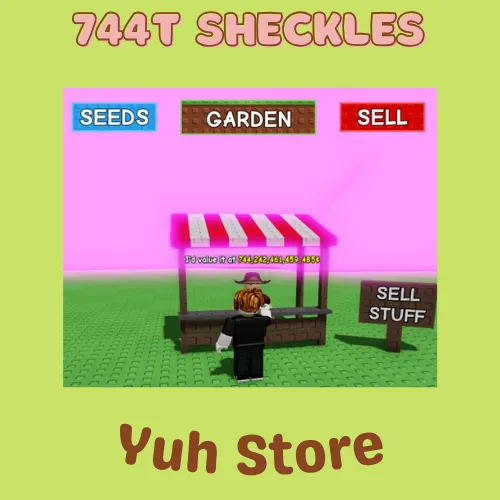 744T Sheckles Grow A Garden - Roblox Game Item - Gameflip