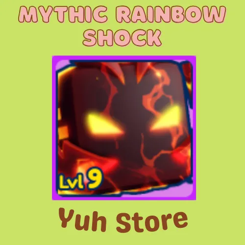 Mythic Rainbow Shock Bgsi - Roblox Game Item - Gameflip