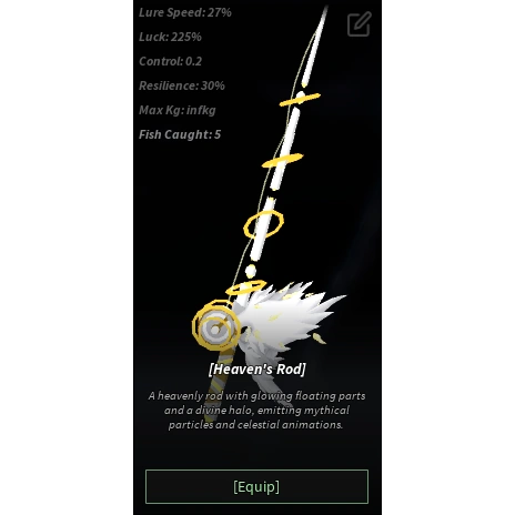 Heavens Rod - Energy Crystals Fisch - Other Game Items - Gameflip