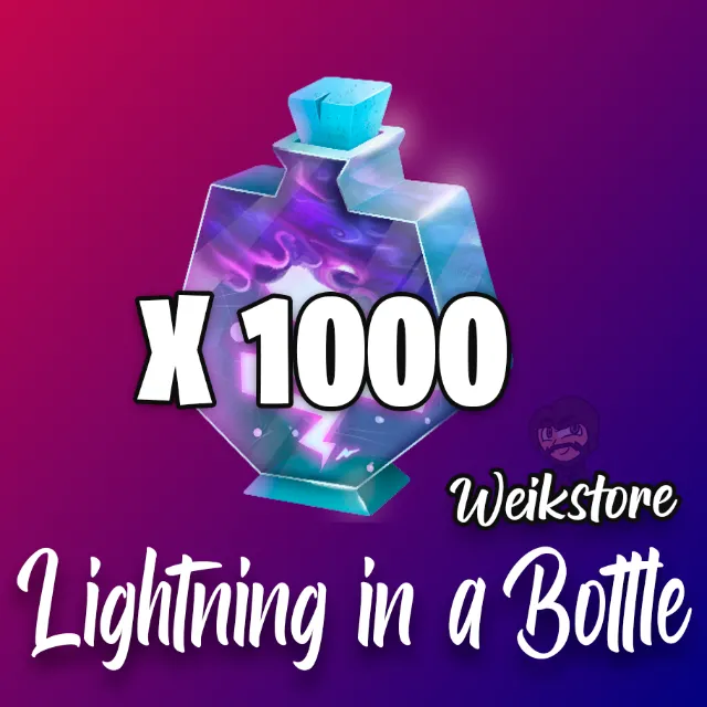 1000x Lightning in a Bottle - Fortnite Game Item - Gameflip