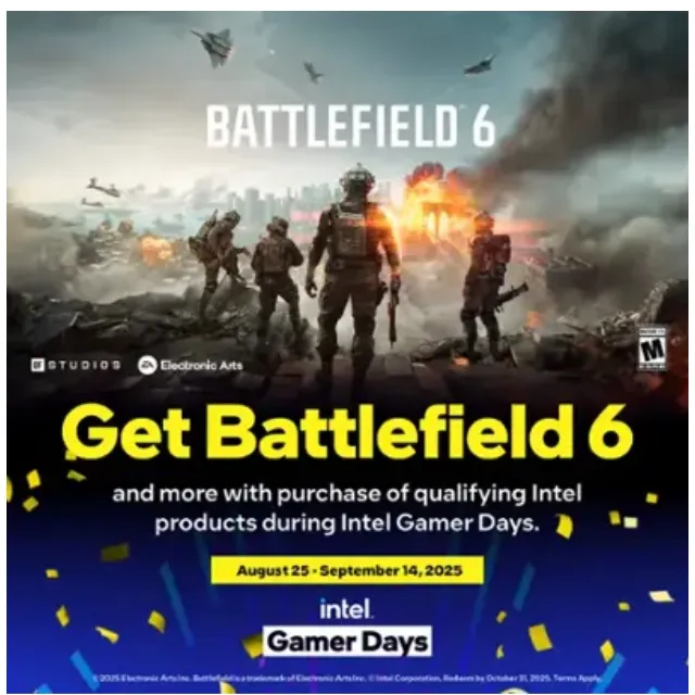 Battlefield 6 (Full PC Game Code) – Intel Bundle – U.S. Only – Redeem ...