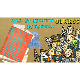 All 19 Mutation Serum Recipes - Game Items - Gameflip