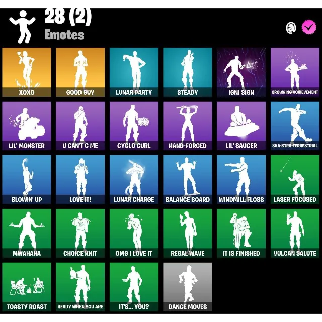 Fortnite Account - | 37 Skins | Grriz | Bytes | Meow Skulls | Geralt of ...
