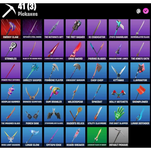 Fortnite Account - | 37 Skins | Grriz | Bytes | Meow Skulls | Geralt of ...