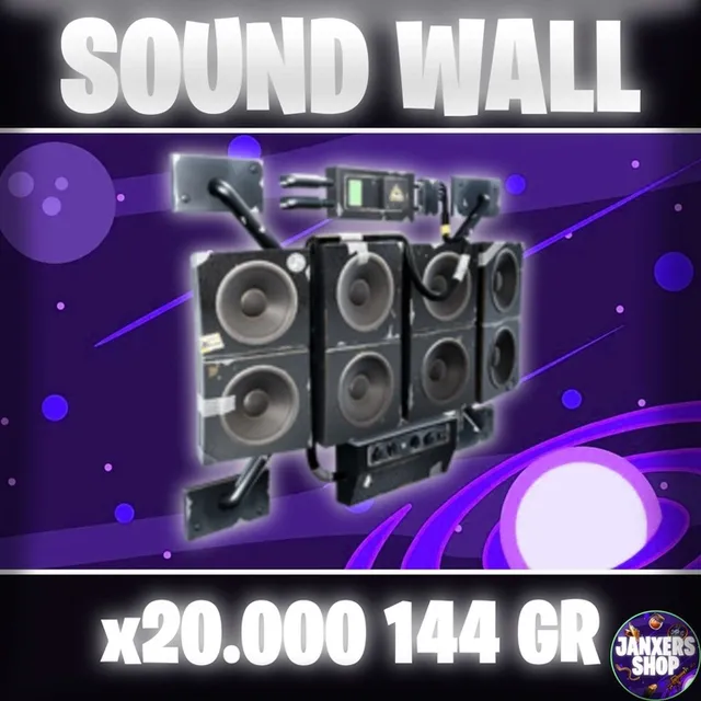 20k Sound Wall | 144 GR Traps | Fortnite STW - Fortnite Game Item ...