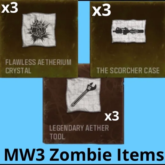 MW3 Zombie Items - Call of Duty Game Items - Gameflip