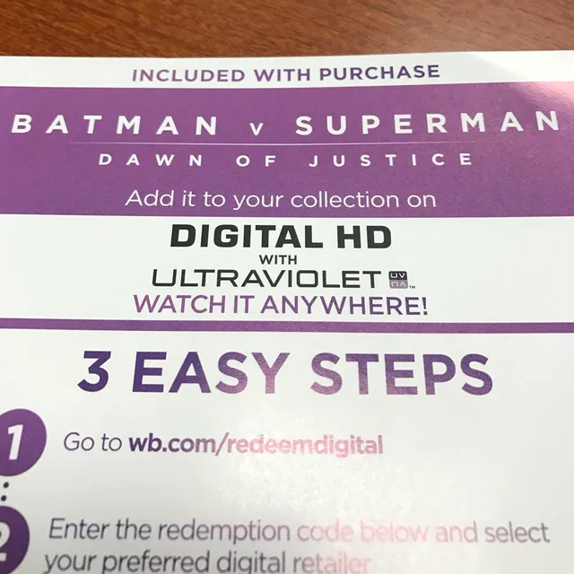 Batman v Superman Dawn of Justice Ultimate Edition HD Digital Download ...