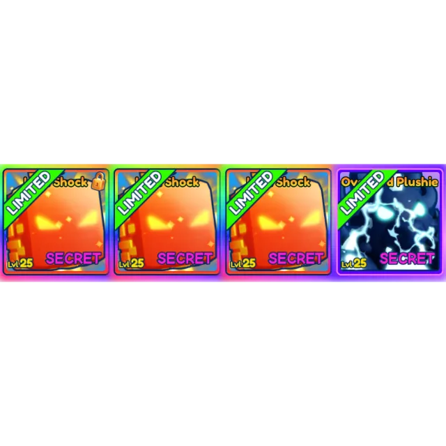 Mythic Overlord Plushie + 3 Lord Shock | BGSI - Bubble Gum Simulator ...