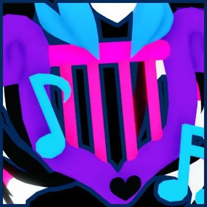 Shiny Mythic Harmonic Harp BGSI - Bubble Gum Simulator Game Item - Gameflip