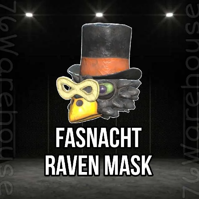 Fasnacht Raven Mask - Fallout 76 Game Items - Gameflip