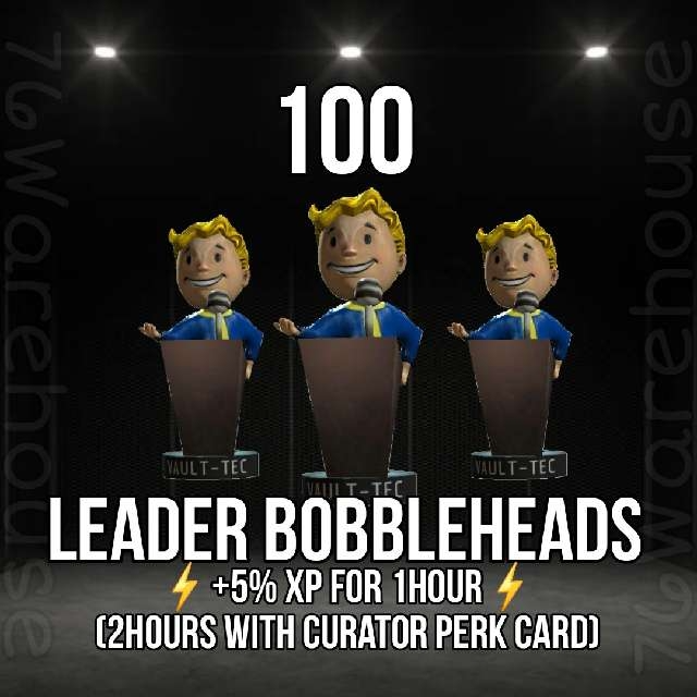 Aid | 100 Leader Bobbleheads - Game Items - Gameflip