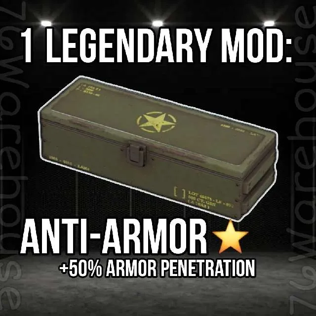 Anti Armor Mod - Fallout 76 Game Items - Gameflip