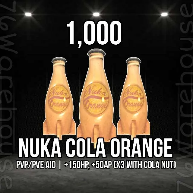 1k Nuka Orange - Fallout 76 Game Items - Gameflip